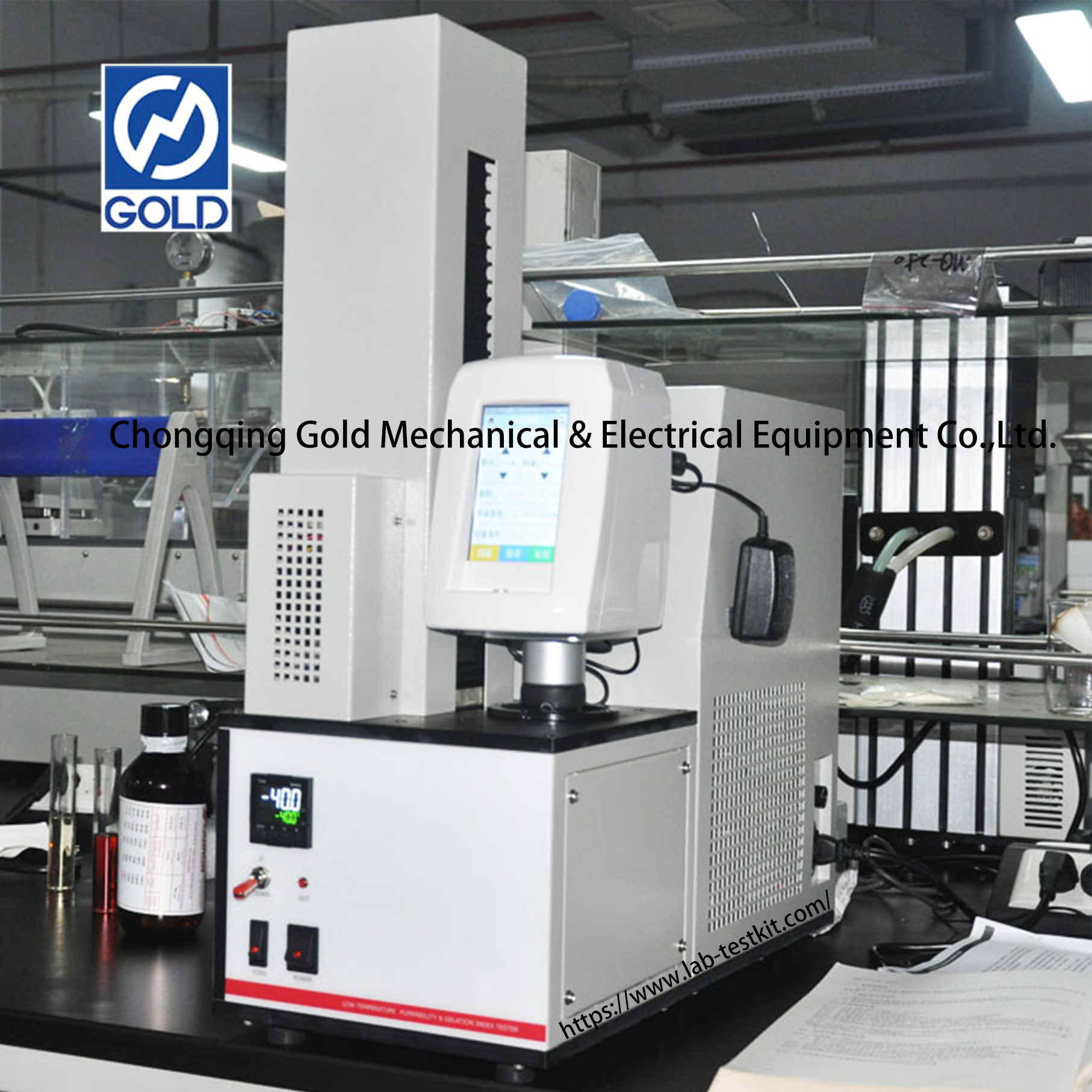 ASTM D2983 Lubricating Oil Mababang Temperatura Brookfield Viscometer ...